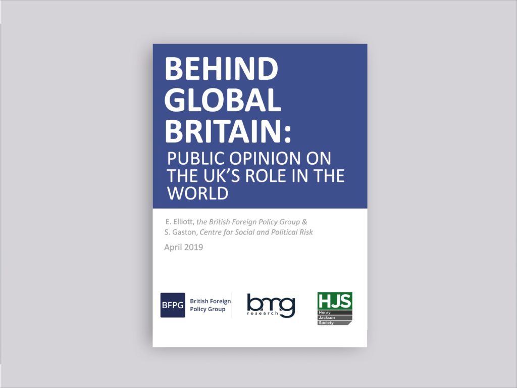 Behind Global Britain: Public Opinion on the UK's Role in the World ...