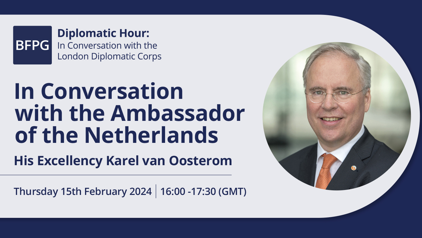 Diplomatic Hour: In Conversation with the Ambassador of the Netherlands ...